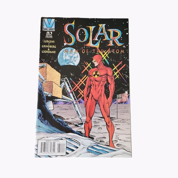 Valiant | Other | Valiant Solar Man Of The Atom 5 1995 Comic Book ...